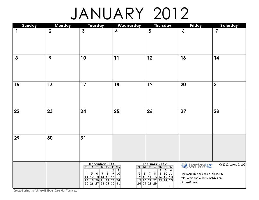 January 2012 January 2012